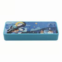 China Custom Sublimation Pencil Holder Case School Supplies Plastic Blanks Sublimation Pencil Cases for sale