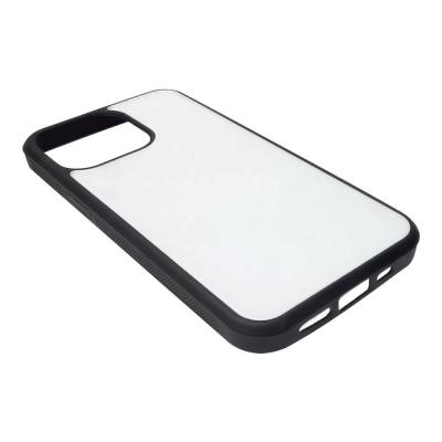 China Printable Back Phone Cover 2D Sublimation TPU Tempered Glass Mobile Case For IPhone 13 14 15 16 for sale