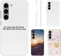China White Blank Sublimation Coating Slim Phone Cases For Samsung S24 25 23 3D Sublimation Cases for sale