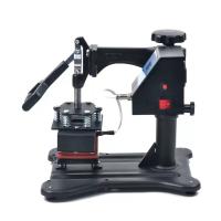 China Black Cap Heat Press Hat Printing Machine Easy To Use for sale