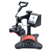 China Black Cap Heat Press Hat Printing Machine Easy To Use for sale