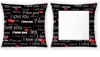 China I Love You Pillow Cases sublimation pillow for Valentine's Gift for sale