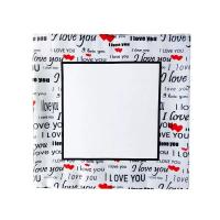 China I Love You Polyester Sublimation Pillowcases Personalized Cushion for sale