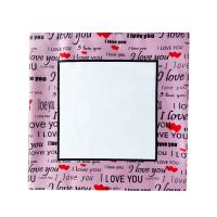 China I Love You Polyester Sublimation Pillowcases Personalized Cushion for sale