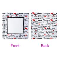 China I Love You Polyester Sublimation Pillowcases Personalized Cushion for sale