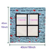 China Custom Lovers Linen Sublimation Pillow Cover 4 Panel Sublimation Pillow Case for sale