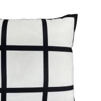 China Custom Design Blank 9 Panel Sublimation Pillow Case 40*40cm Size Sublimation Cushion Cover for sale