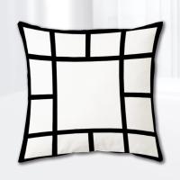 China Creative Different Styles Blank Sublimation Pillow Cover DIY Custom Print Chair Cushion for sale