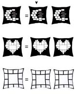 China Creative Different Styles Blank Sublimation Pillow Cover DIY Custom Print Chair Cushion for sale