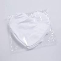 China Sublimation Heart Pillow Peach Skin Polyester Sublimation Cushion Cover Blanks for sale