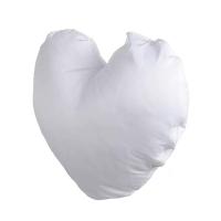 China Sublimation Heart Pillow Peach Skin Polyester Sublimation Cushion Cover Blanks for sale