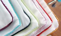 China Colored Edge Oxford Cloth Sublimation Pillow Case Blanks For Home Wholesale Sublimation Pillow Covers for sale