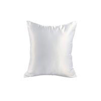 China 16 inch Sublimation Blanks Pillow Case Custom Print Logo 40x40CM White Cushion Cover Sublimation Satin Pillowcase for sale