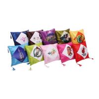 China Colored Sublimation Satin Pillowcase With Ear Of Wheat Wholesale Sublimation Blanks Pillowcase for sale