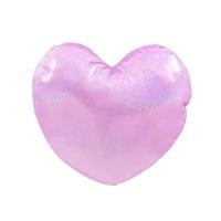 China Heart Shape Sublimation Colorful Pillowcase DIY Personalized Glittery Pillow Cover for sale