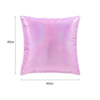 China DIY Personalized Colorful Sublimation Glittery Pillowcase for sale