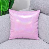 China DIY Personalized Colorful Sublimation Glittery Pillowcase for sale