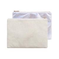 China Personalized Double Sided Printable Glitter Cosmetic Bag Sublimation Blank Glitter Makeup Bag Pouch for sale