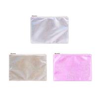 China Personalized Double Sided Printable Glitter Cosmetic Bag Sublimation Blank Glitter Makeup Bag Pouch for sale