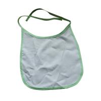 China Washable Sublimation Baby Blanks Baby Bib For Sublimation Printing for sale
