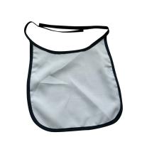China Washable Sublimation Baby Blanks Baby Bib For Sublimation Printing for sale