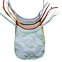 China Washable Sublimation Baby Blanks Baby Bib For Sublimation Printing for sale