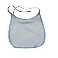 China Washable Sublimation Baby Blanks Baby Bib For Sublimation Printing for sale