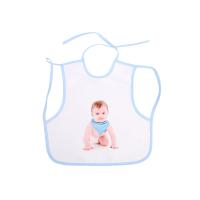 China Custom Polyester Sublimation Baby Bib Blanks For Heat Press for sale