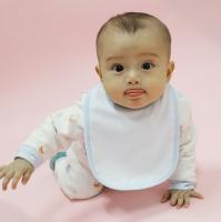China Sublimation Blanks Soft Cotton Terry Fancy Newborn Toddlers Baby Bibs For Feeding Teething Drooling for sale