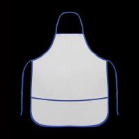 China Sublimation Textiles Sublimation Blank Aprons With Pockets For Heat Press Cooking Kitchen Aprons For Men And Women Chef for sale