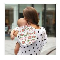China Blank White Polyester Sublimation Baby Burp Cloth for sale