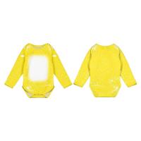 China Multicolored Tie Die Long Sleeve Sublimation Onesie Blanks for sale