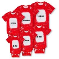China Multicolored Tie Die Long Sleeve Sublimation Onesie Blanks for sale