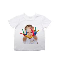 China DIY Personalized Best Blank White Sublimation T Shirt For Kids for sale