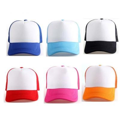 China Multicolor Sublimation Mesh Cap Personalised Sublimation Cap Blanks for sale