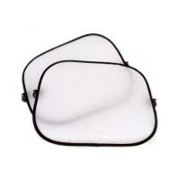 China Blank Anti Ultraviolet Sublimation Car Sun Shades With 4 Suckers Custom Car Window Shades for sale