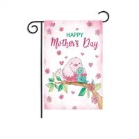 China White Sublimation Garden Flag Blanks For DIY Personalized Double Sided Photo Printing for sale