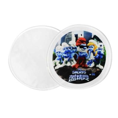 China White Blank Printable Sublimation Frisbee For Sublimation Heat Transfer Printing for sale