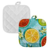 China DIY Customized Sublimation Heat Insulated Pad For Kitchen Pot Holders For Sublimation for sale