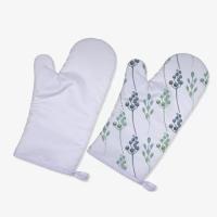 China Custom Logo Sublimation Oven Mitt For Kitchen Sublimation Gloves For Photo Printing for sale