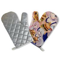 China Sublimated Gloves Blanks Custom Best Heat Resistant Gloves For Sublimation Custom Oven Mitt for sale