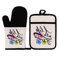 China Photo Printing Sublimation Oven Mitt And Sublimation Placemats Blanks Custom Sublimation Kitchen Accessories for sale