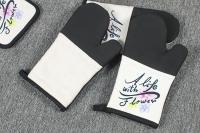 China Photo Printing Sublimation Oven Mitt And Sublimation Placemats Blanks Custom Sublimation Kitchen Accessories for sale