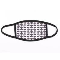 China Dustproof Sublimation Face Mask Blanks With Black Edge For Sublimation Heat Transfer Printing for sale