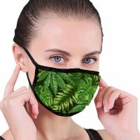 China Dustproof Sublimation Face Mask Blanks With Black Edge For Sublimation Heat Transfer Printing for sale