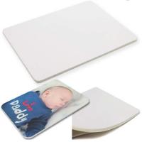 China Personalized White Rubber Sublimation Mousepad Blanks For Sublimation Heat Transfer Printing for sale