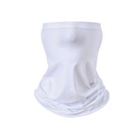 China White Sport Sublimation Headband Blanks Polyester Handkerchief For Sublimation for sale