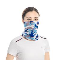 China White Sport Sublimation Headband Blanks Polyester Handkerchief For Sublimation for sale