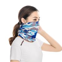 China White Sport Sublimation Headband Blanks Polyester Handkerchief For Sublimation for sale