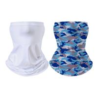 China White Sport Sublimation Headband Blanks Polyester Handkerchief For Sublimation for sale